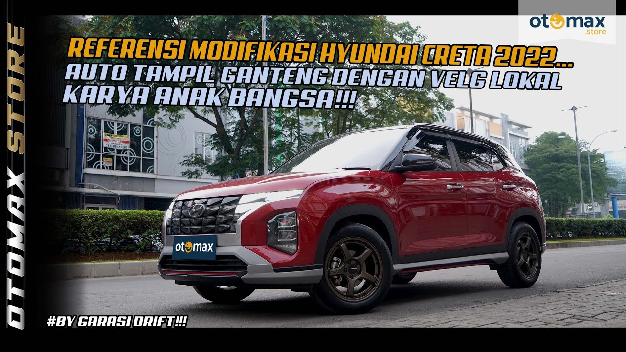 Modifikasi Hyundai CRETA Prime 2022, Pakai Velg DNZ GROZA Original ...