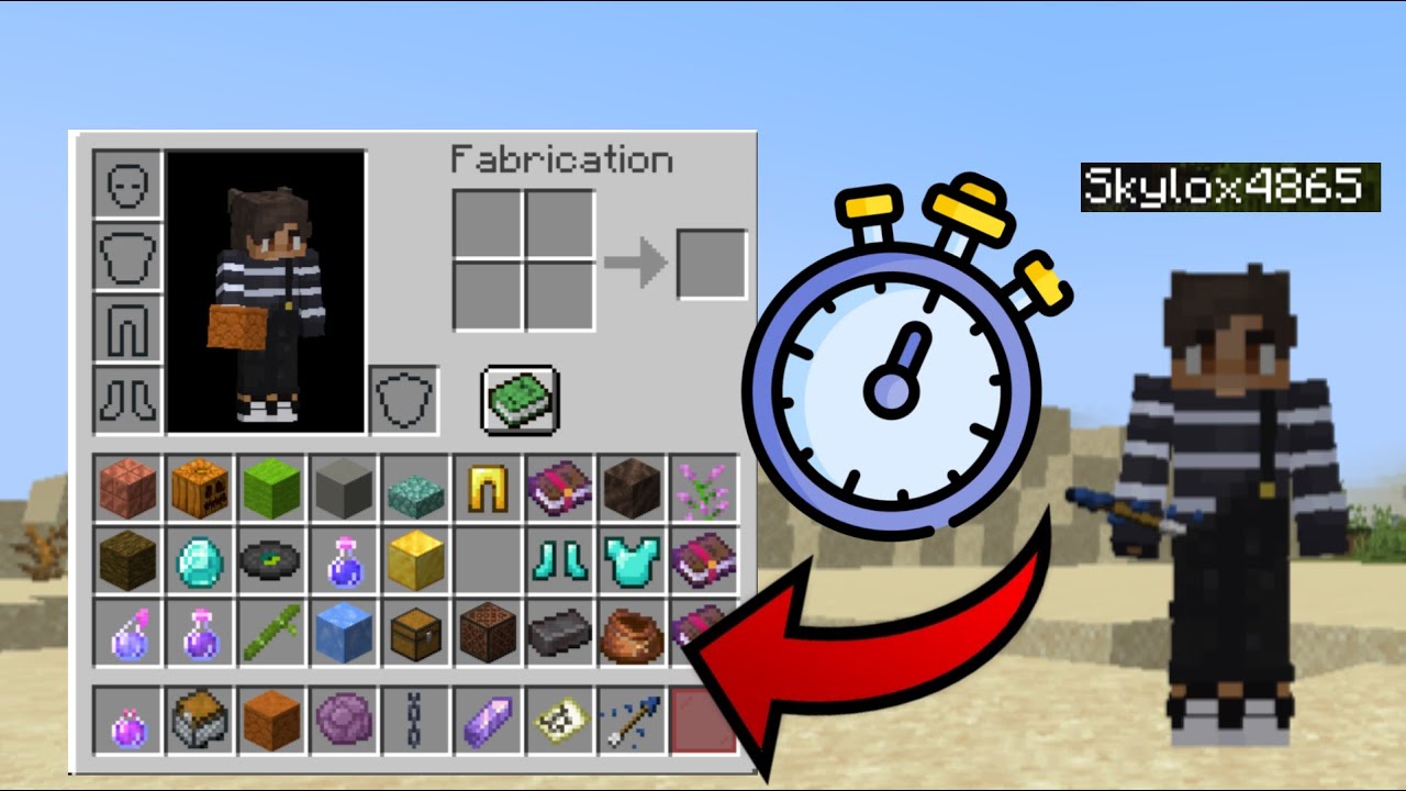 Minecraft mais toutes les 30s un item aléatoire apparaît dans mon ...