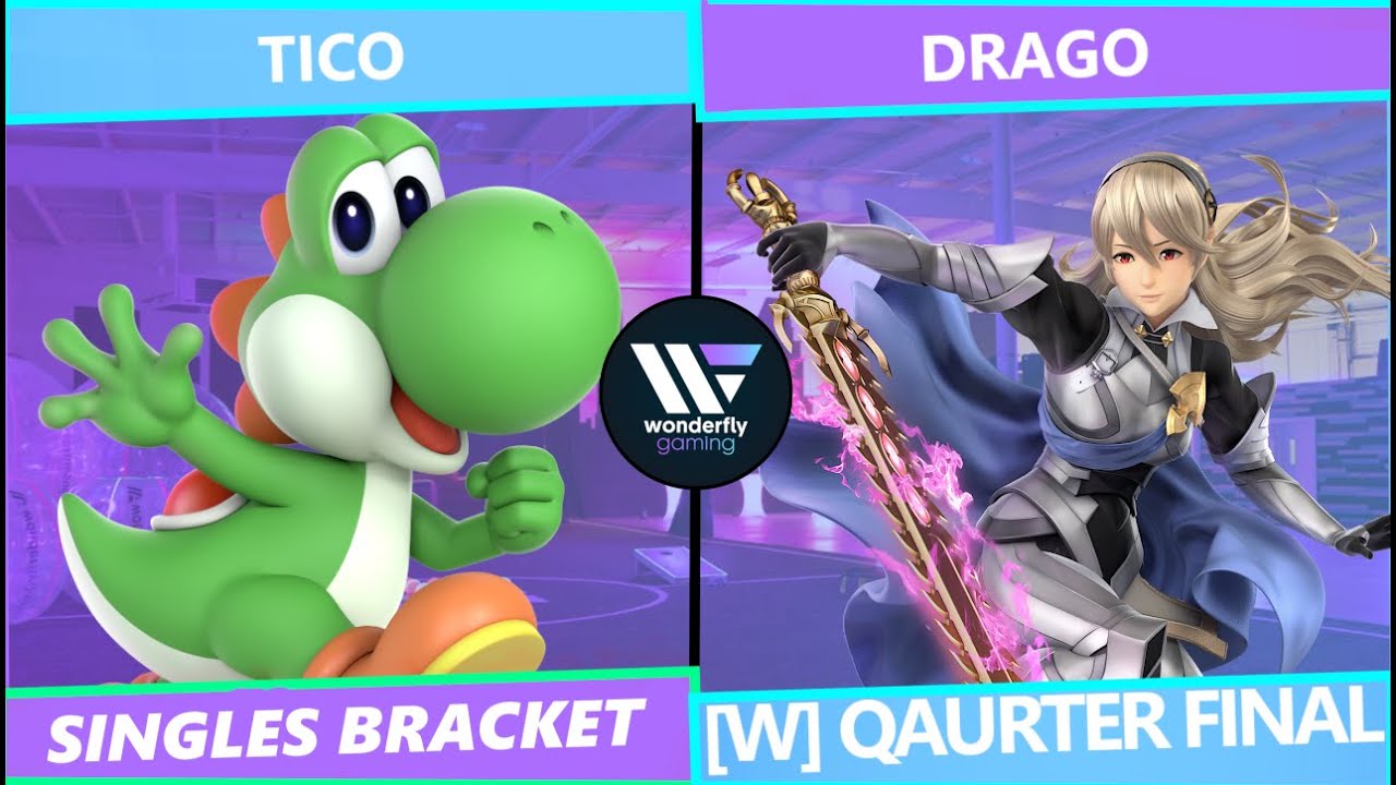 Wonderfly Weekly 128 Tico (Yoshi) vs Drago (Corrin) Winners Quarter ...