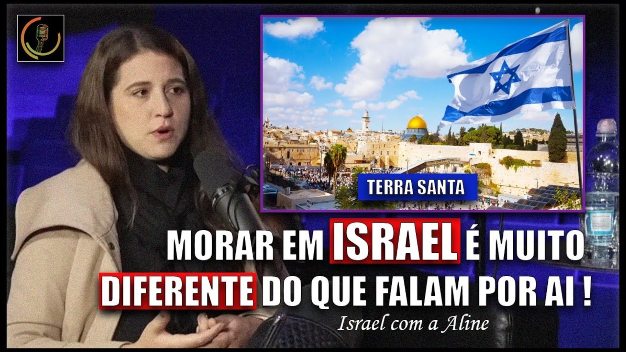 COMO É MORAR EM ISRAEL - ALINE SZEWKIES (ISRAEL COM A ALINE) - YouTube