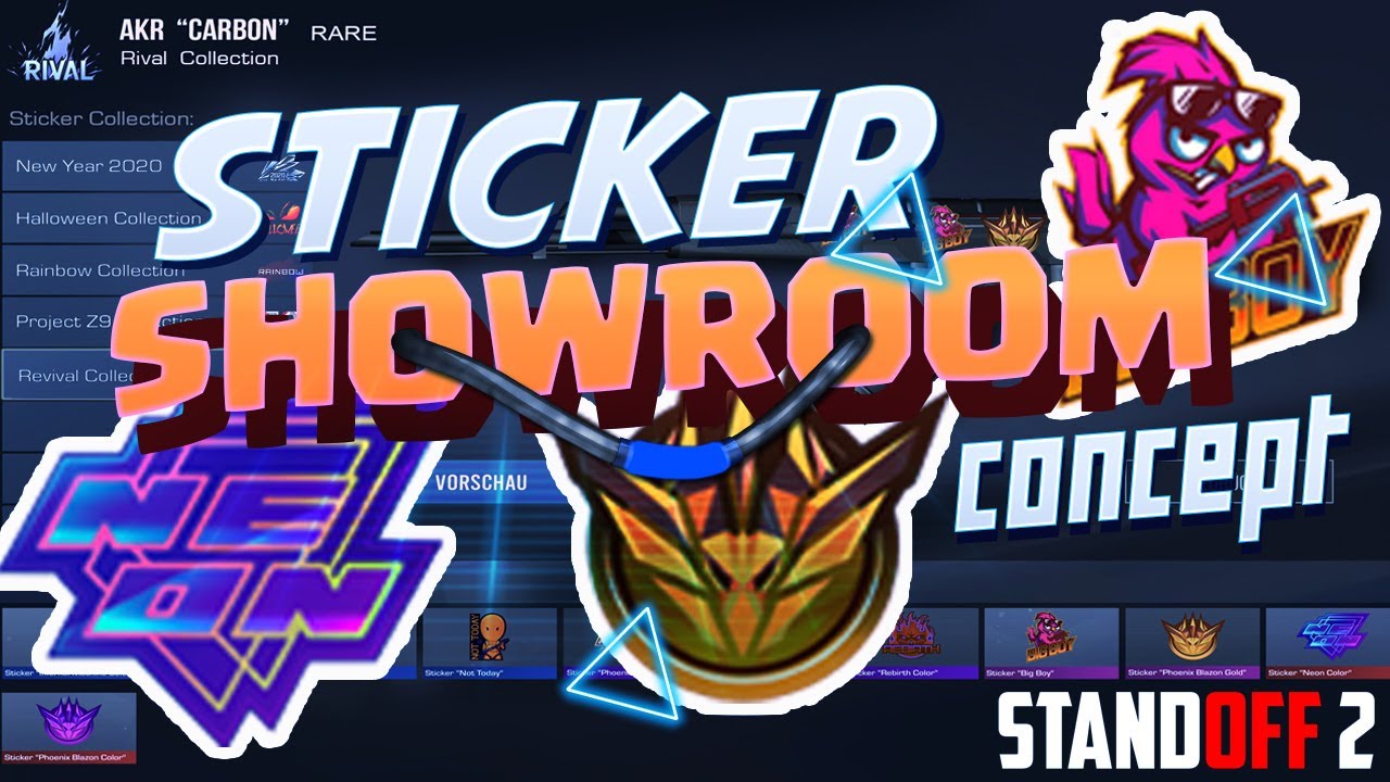Standoff2 Concept Sticker ShowRoom - YouTube