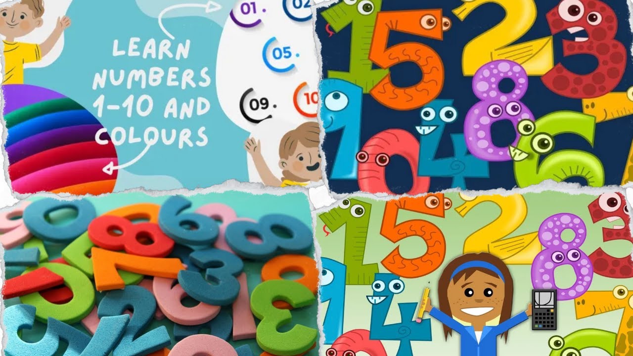 Counting Numbers For Kids - Learn To Count From 1 to 20 - YouTube
