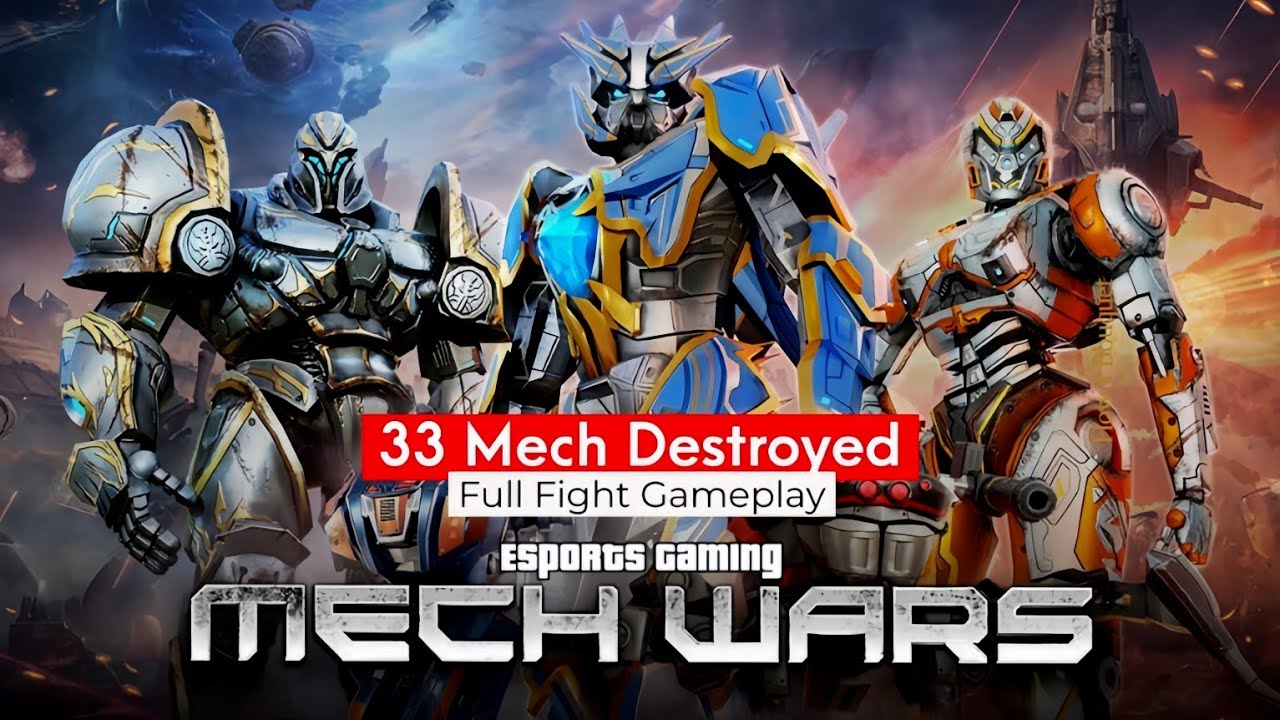 33 Mech Destroyed 🤖 | Mech Wars Online MVP Gameplay #esportsgaming # ...