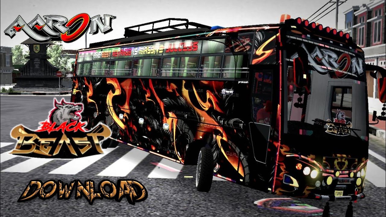 AARON BUS LIVERY - YouTube