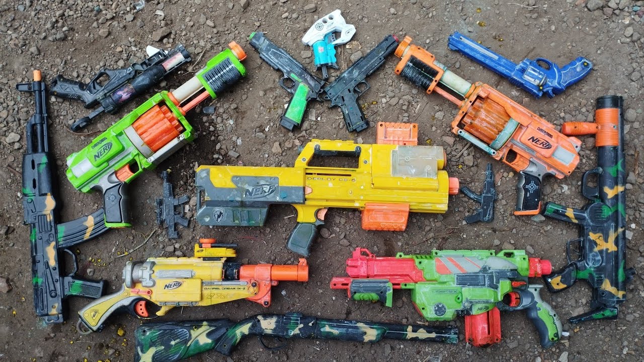Hunting Nerf Assault Rifle, Shotgun, AK47, Sniper Rifle, Nerf Pistol ...