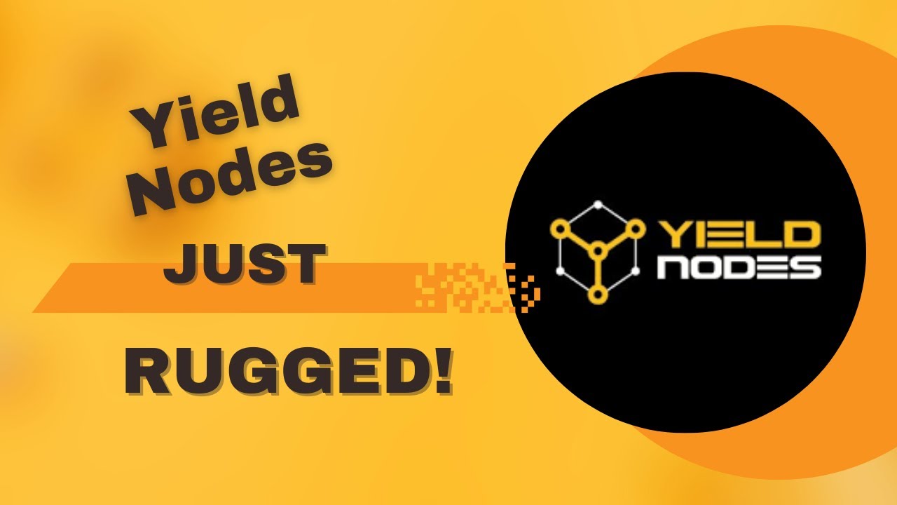Yieldnodes Just rugged! #yieldnodes #rugged #scam #crypto - YouTube