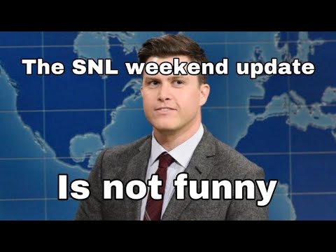 The SNL Weekend Update is not funny - YouTube