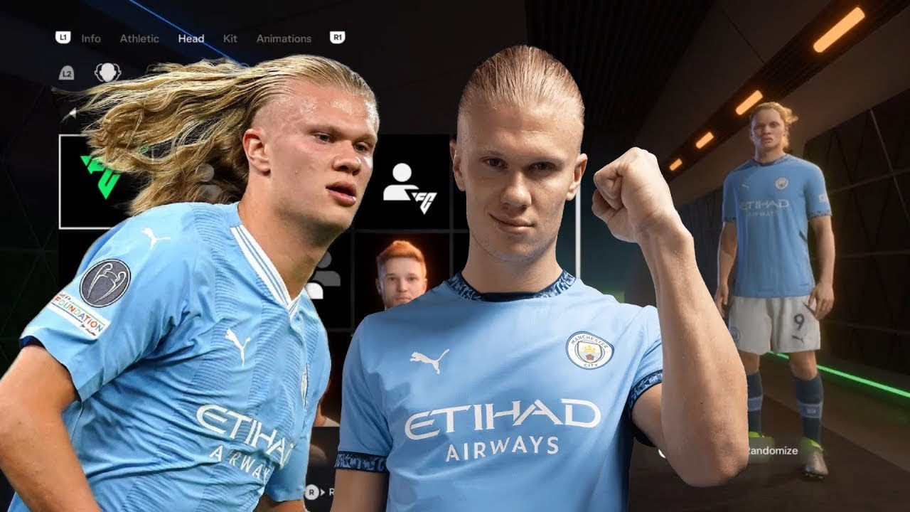 FC 25 | How To Create Erling Haaland 🇳🇴 - YouTube