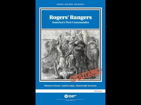 Rogers’ Rangers (Decision Games) - Unbagging and Overview - YouTube