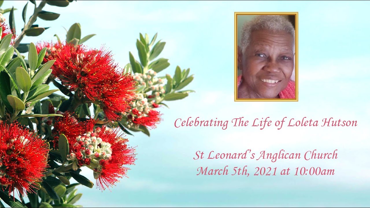 Celebrating The Life of Loleta Hutson - YouTube