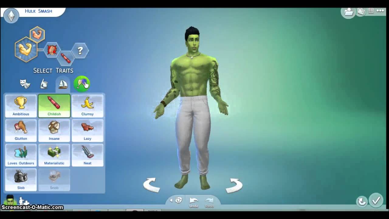 Hulk Sims 4 Tourtorial - YouTube