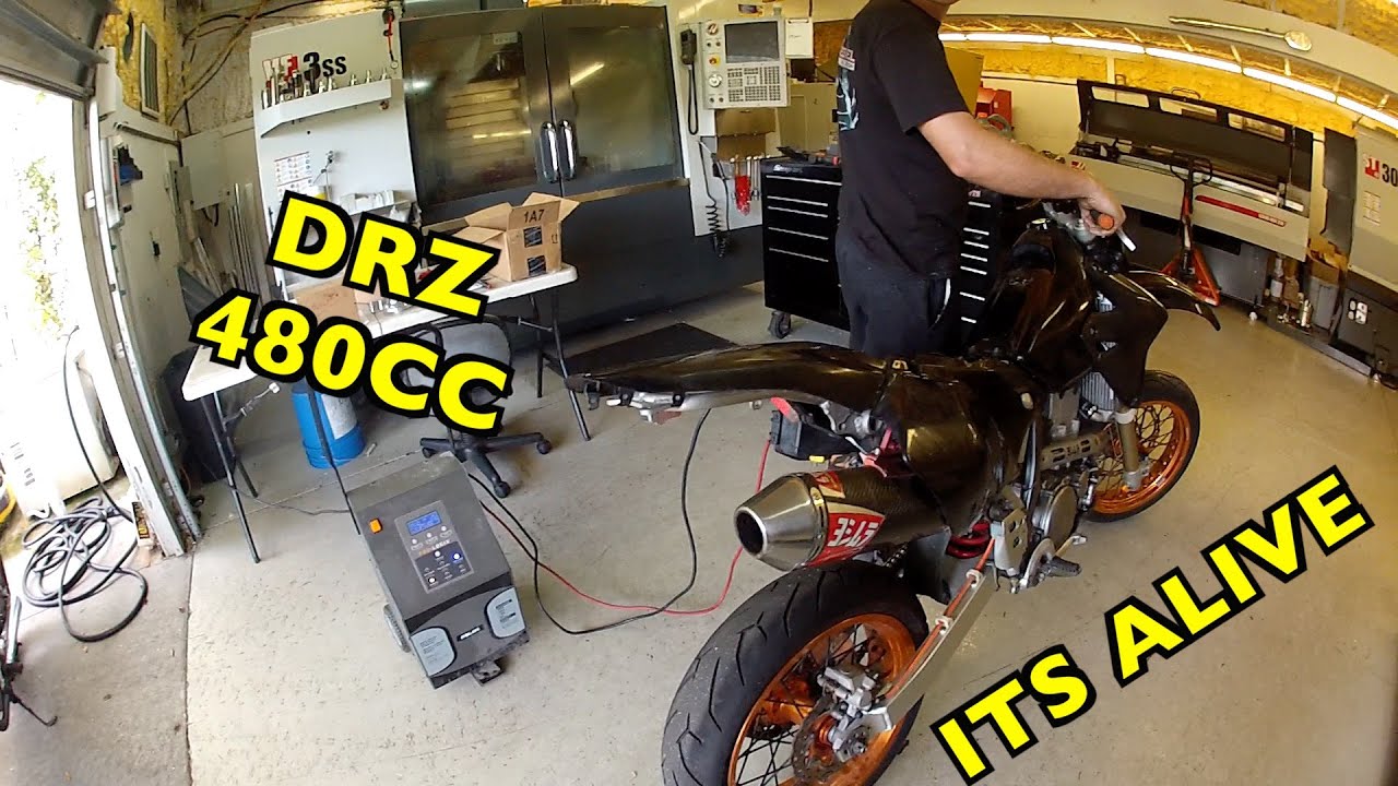 The DRZ finally runs - YouTube