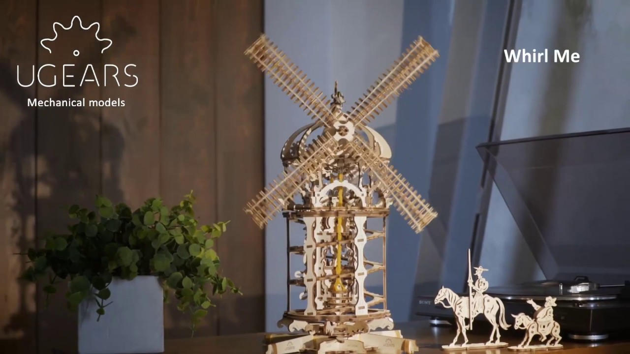 UGears - Tower Windmill - YouTube