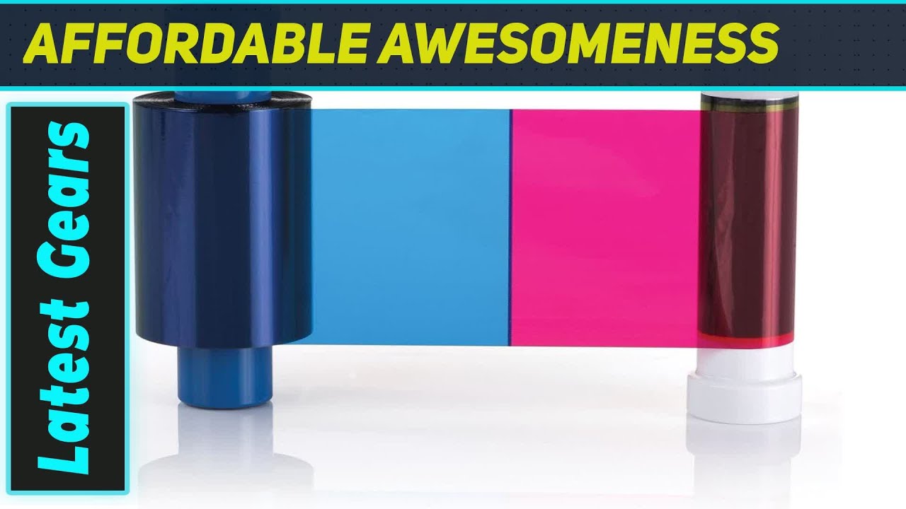 ID Maker Edge Printer Ribbon: The Ultimate for Flawless, Durable Cards ...