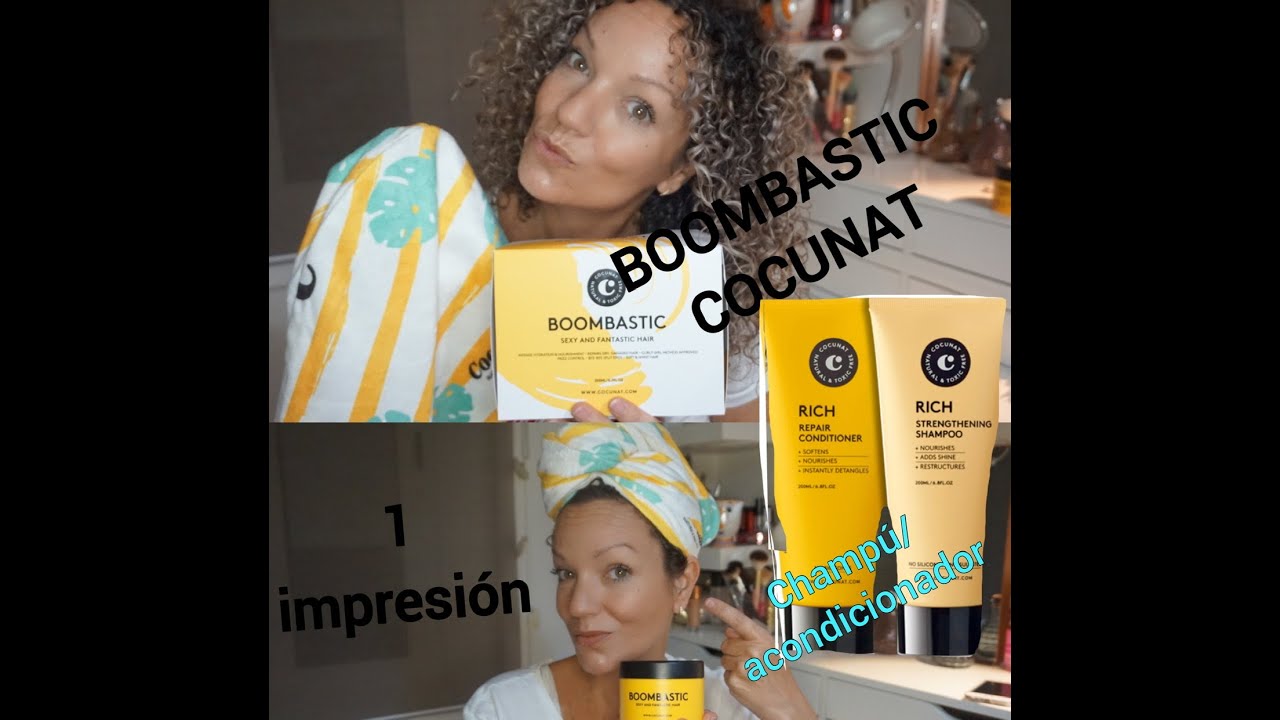 BOOMBASTIC COCUNAT Primeras impresiones junto al champú y ...