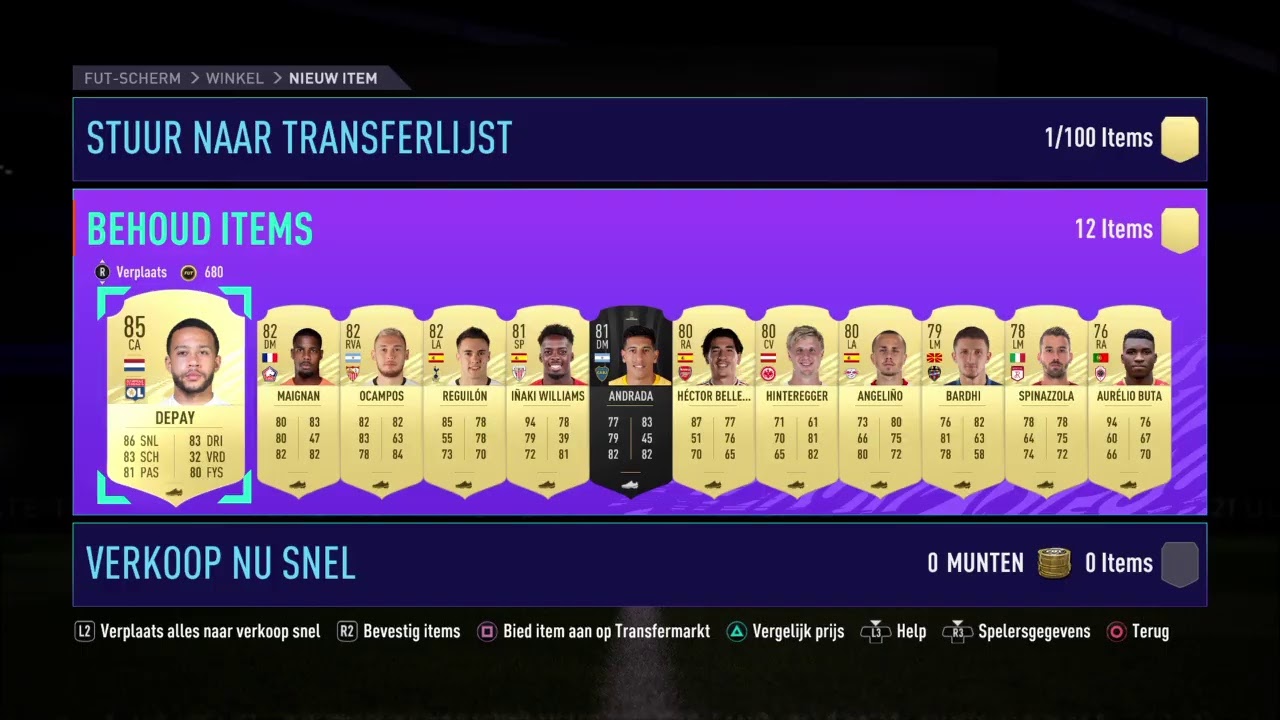 Fifa 21 pack opening - YouTube