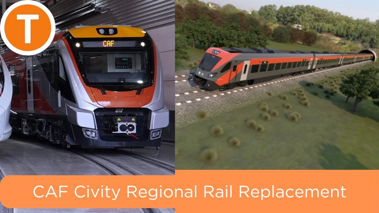 CAF Civity Bi Mode Trains Coming To NSW - YouTube