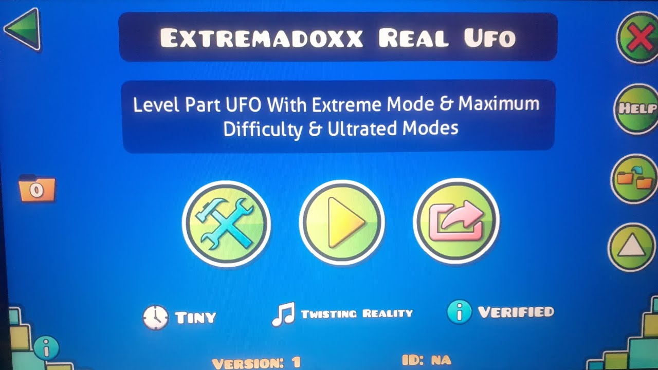 Geometry Dash - Extremadoxx Reality UFO Test (Videoclip) - YouTube