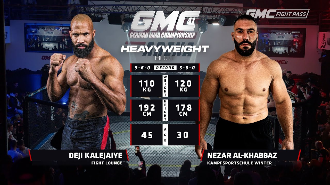 CO-MAIN EVENT GMC 41 – NEZAR AL-KHABBAZ BLEIBT UNGESCHLAGEN! - YouTube