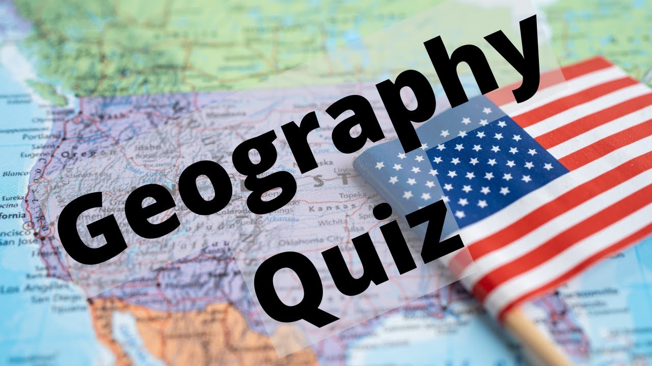 25 Question Quiz On United States Geography - YouTube