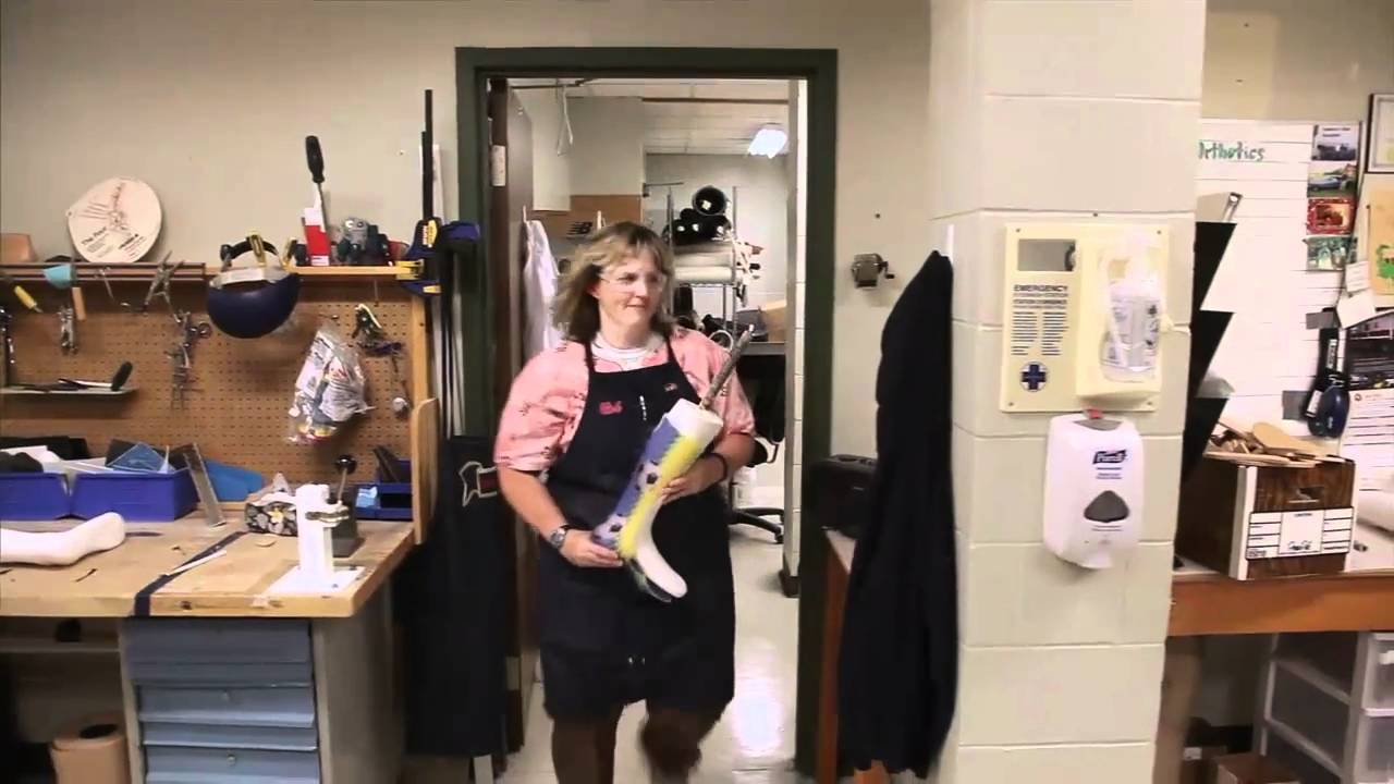 Jennifer Pearcey: Orthotic Technician - YouTube