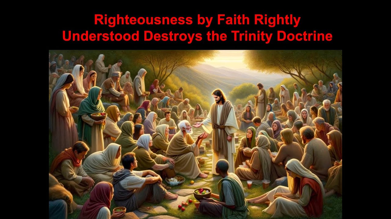 Righteousness by Faith Exposes the Trinity Error - YouTube