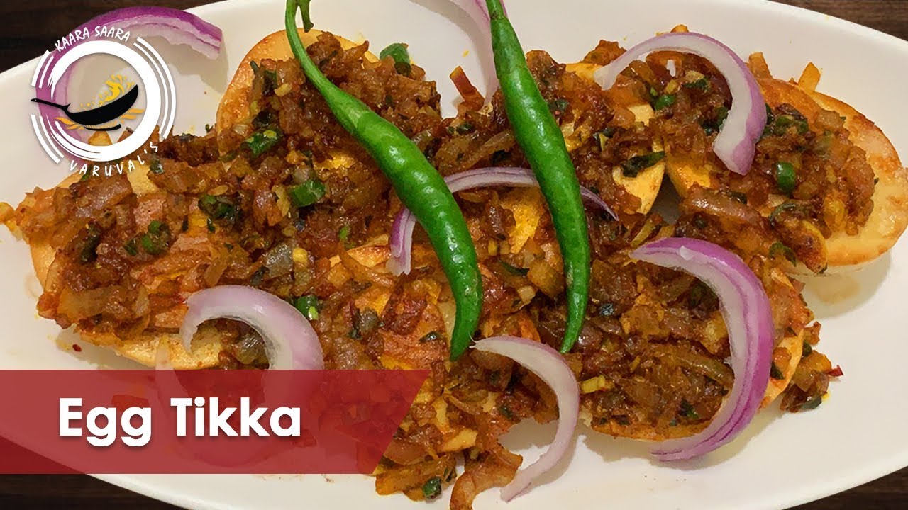 Egg Tikka | Egg Tawa Fry - YouTube