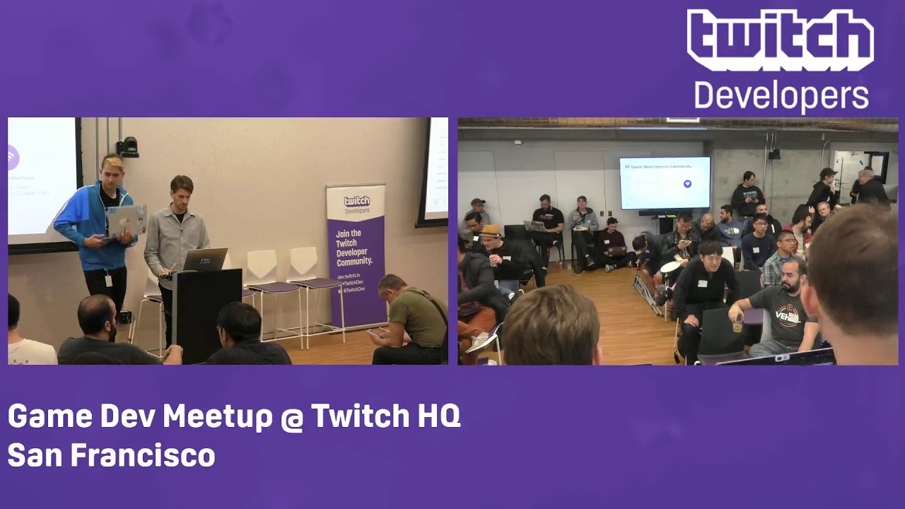 Game Dev Meetup at Twitch HQ - Spring 2019 - YouTube