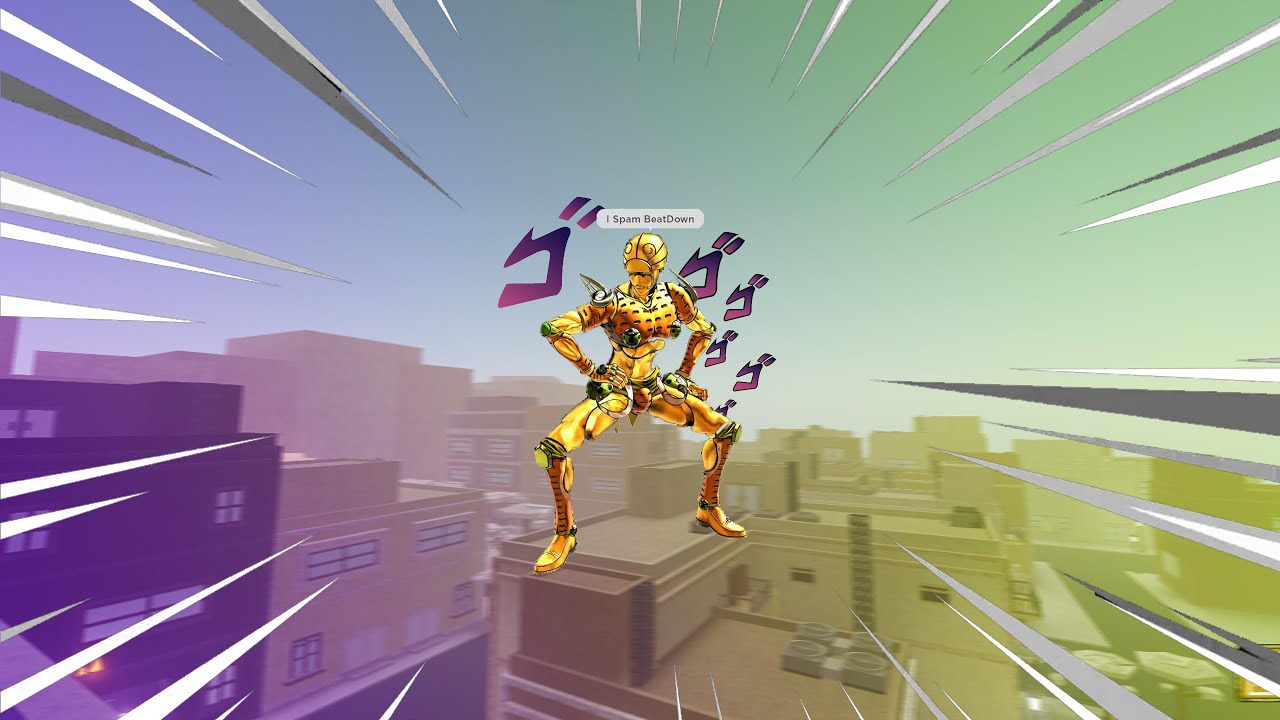 Roblox|YBA Golden Spirit.exe - YouTube