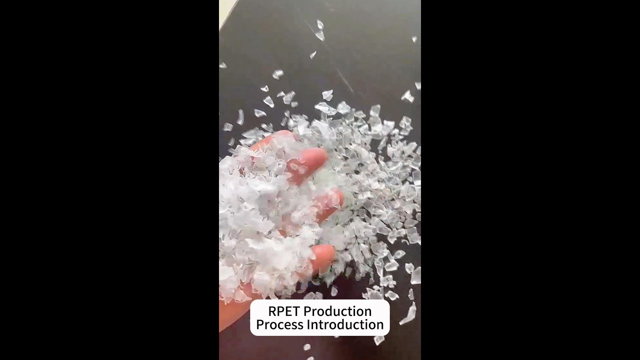 Recycled Polyethylene Terephthalate RPET production process #PVC #PET # ...