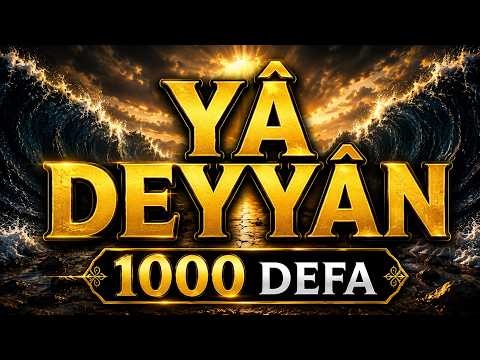 YA DEYYÂN 1000 DEFA | Ed-Deyyân Zikri | Allah'ın Adalet Sahibi İsmi