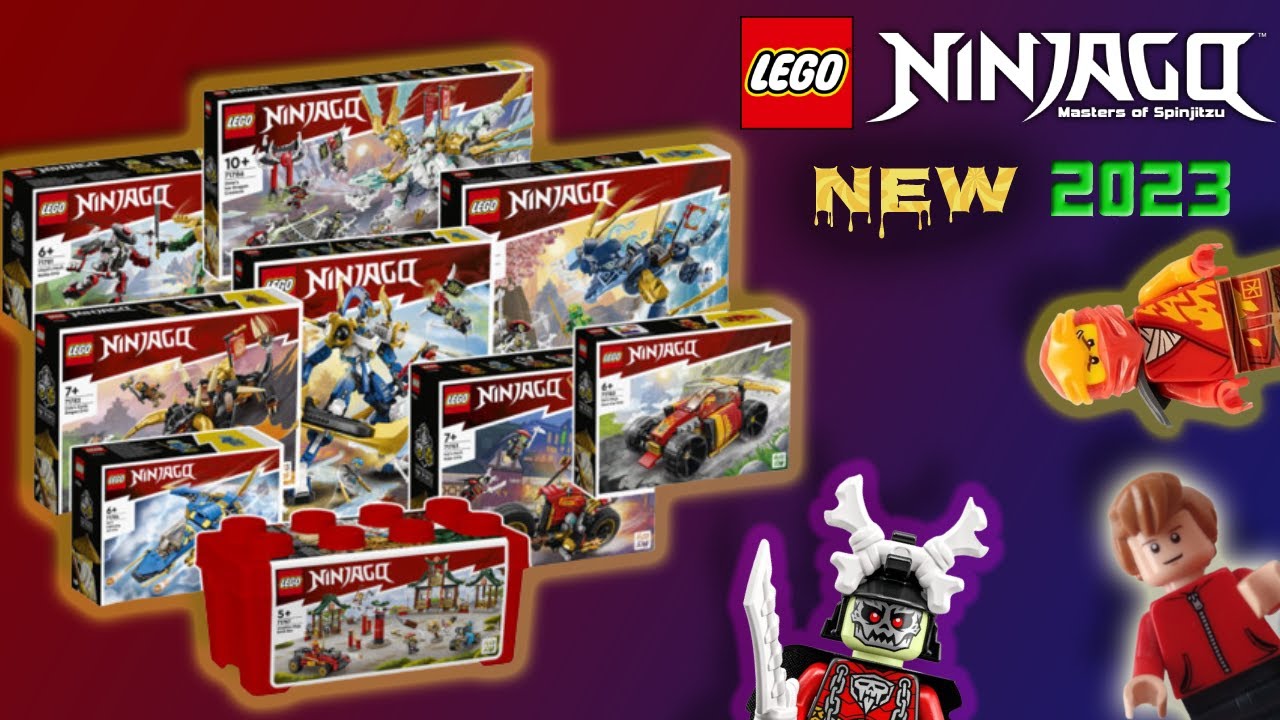 New Lego Ninjago 2023 Wave Revealed! My Thoughts... - YouTube