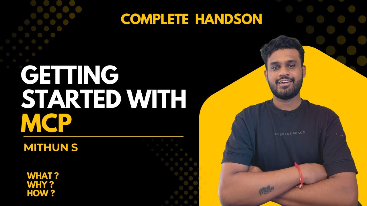 Getting Started With MCP | Complete Handson Tutorial | Building MCP ...
