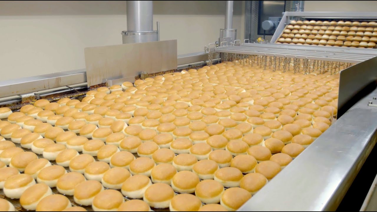 FROZEN DONUTS - HOW IT'S MADE | STOCK FOOTAGE (AVAILABLE IN ULTRAHD ...