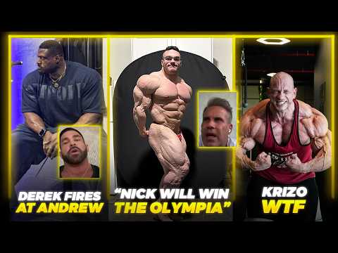 Jay Cutler has Nick Walker WINNING THE OLYMPIA + Derek CALLS OUT Andrew Jacked + KRIZO + Danilov