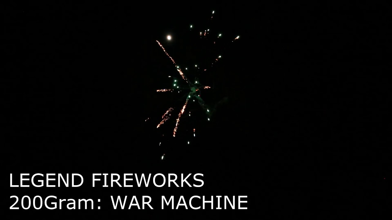 WAR MACHINE - Legend fireworks - YouTube