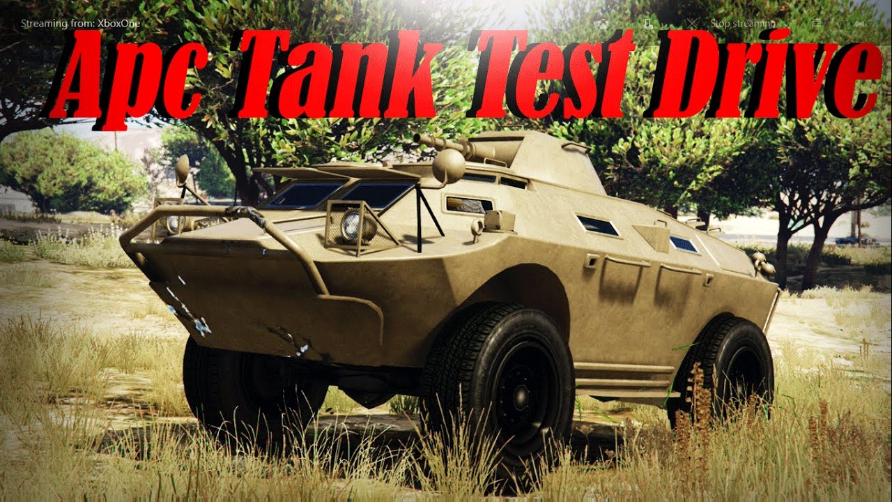 Gta 5 Online | Apc Tank - Gunrunning DLC Test Drive - YouTube