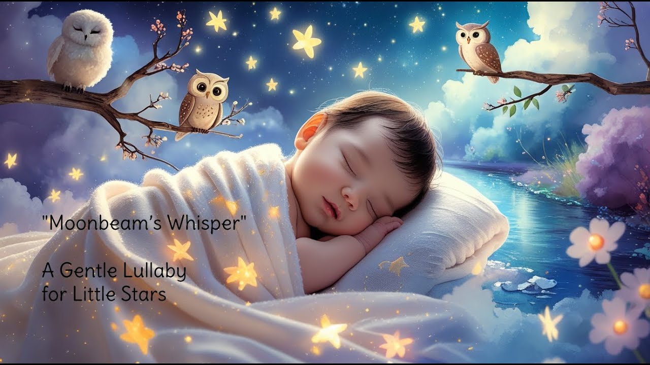 Moonbeam’s Whisper | A Gentle Lullaby for Little Stars | Beautiful song ...