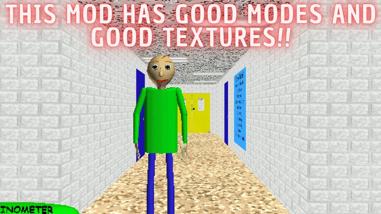 Better Textures!! - Baldi's Basics in Gamemodes - Baldi's Basics Mod ...