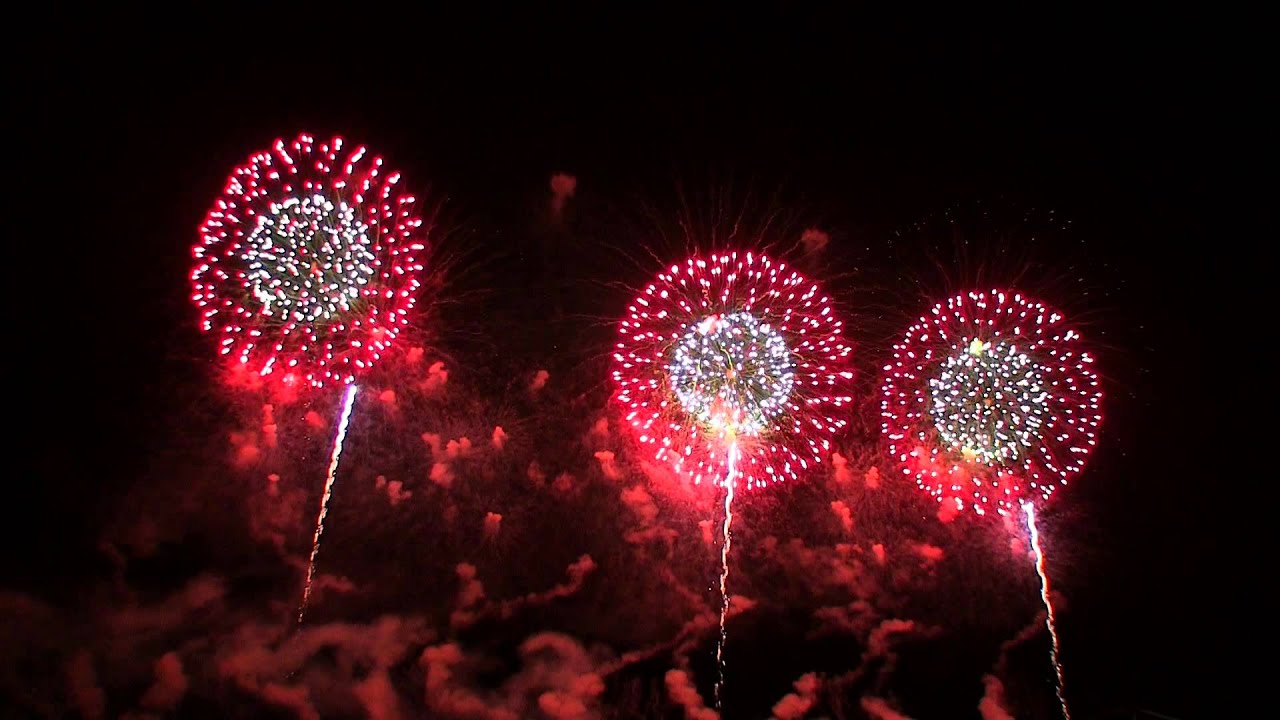 2015-08-15 赤川 - 市民花火 by磯谷煙火店 Akagawa Fireworks Festival: Story Starmine ...