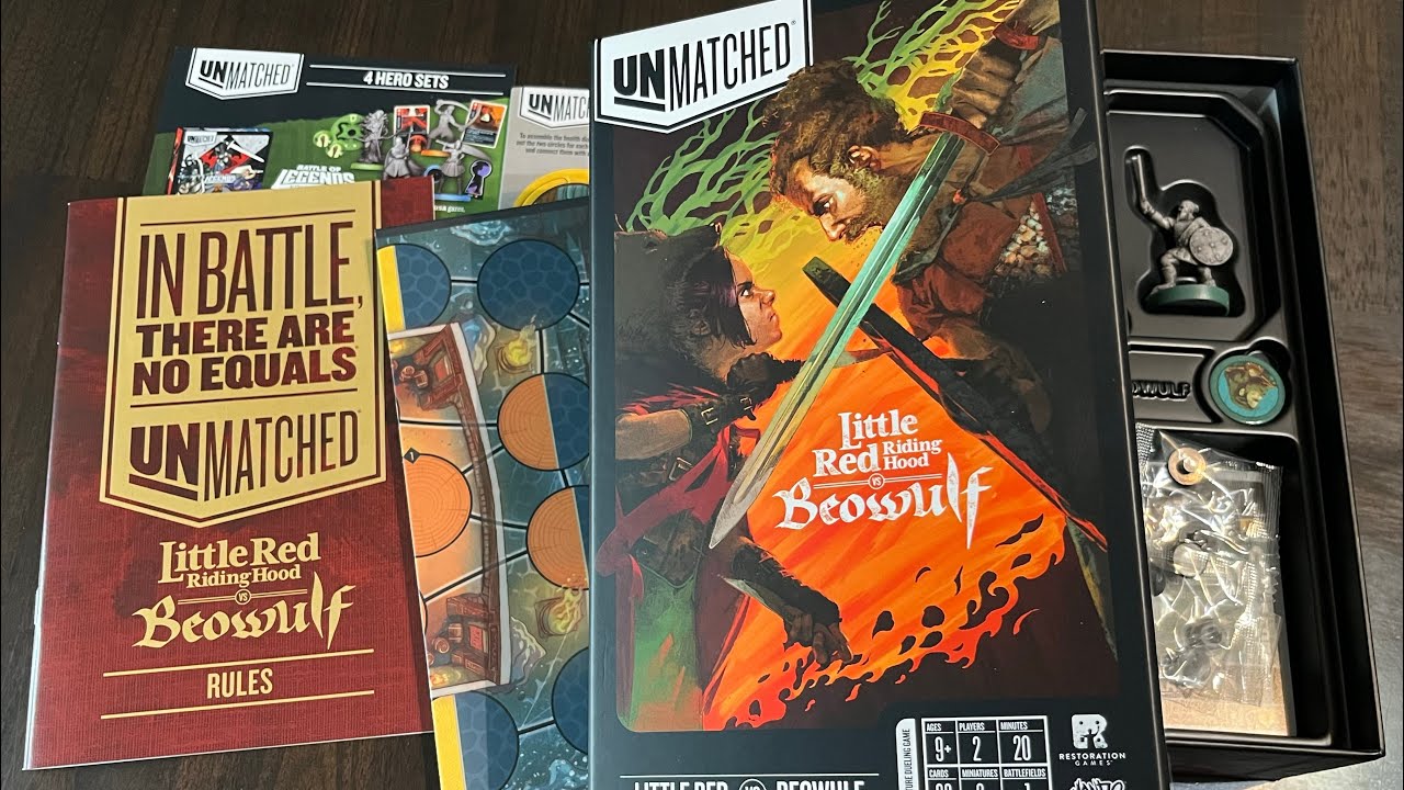 Unmatched: Little Red Riding Hood v Beowulf (Restoration) + Book Review ...