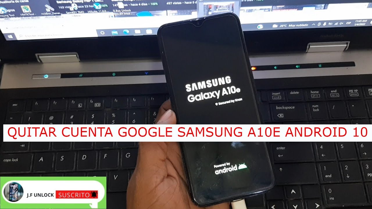 Quitar cuenta google Samsung Galaxy A10e Tracfone (SM-S102DL) Bit 7 ...