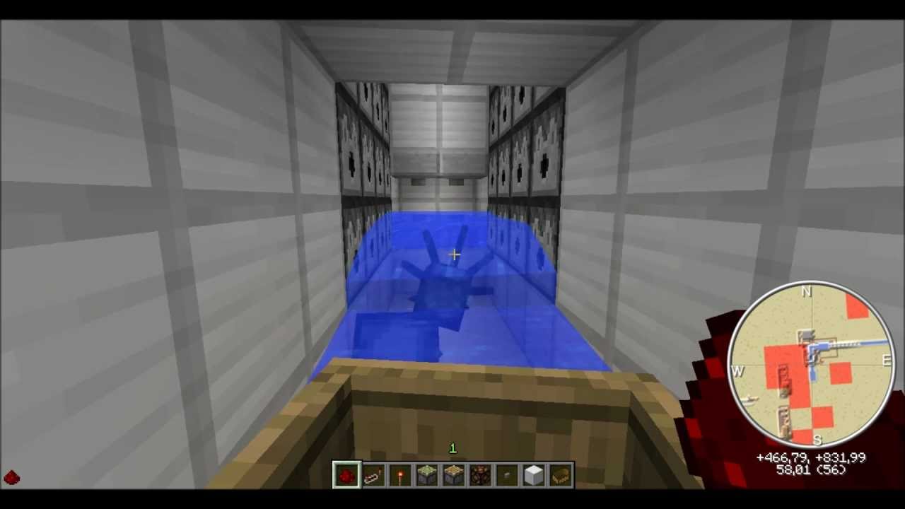 Minecraft - Locks (Boat Elevator) (1.4.6) (HD) - YouTube