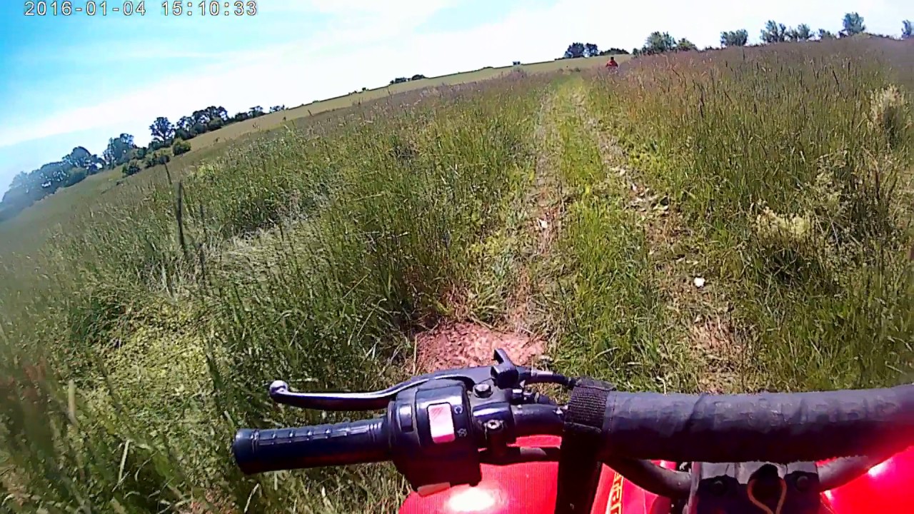 My first four-wheeler video - YouTube
