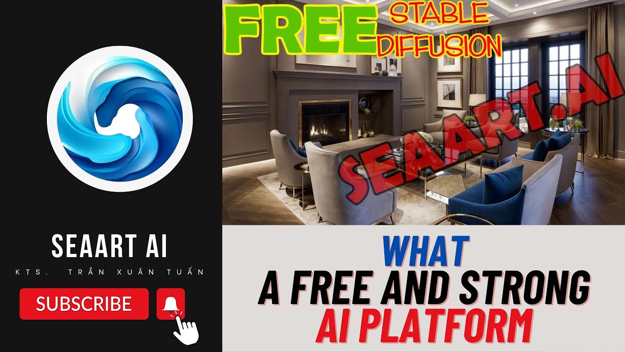 Stable Diffusion free on web SeaartAI for Beginner - YouTube