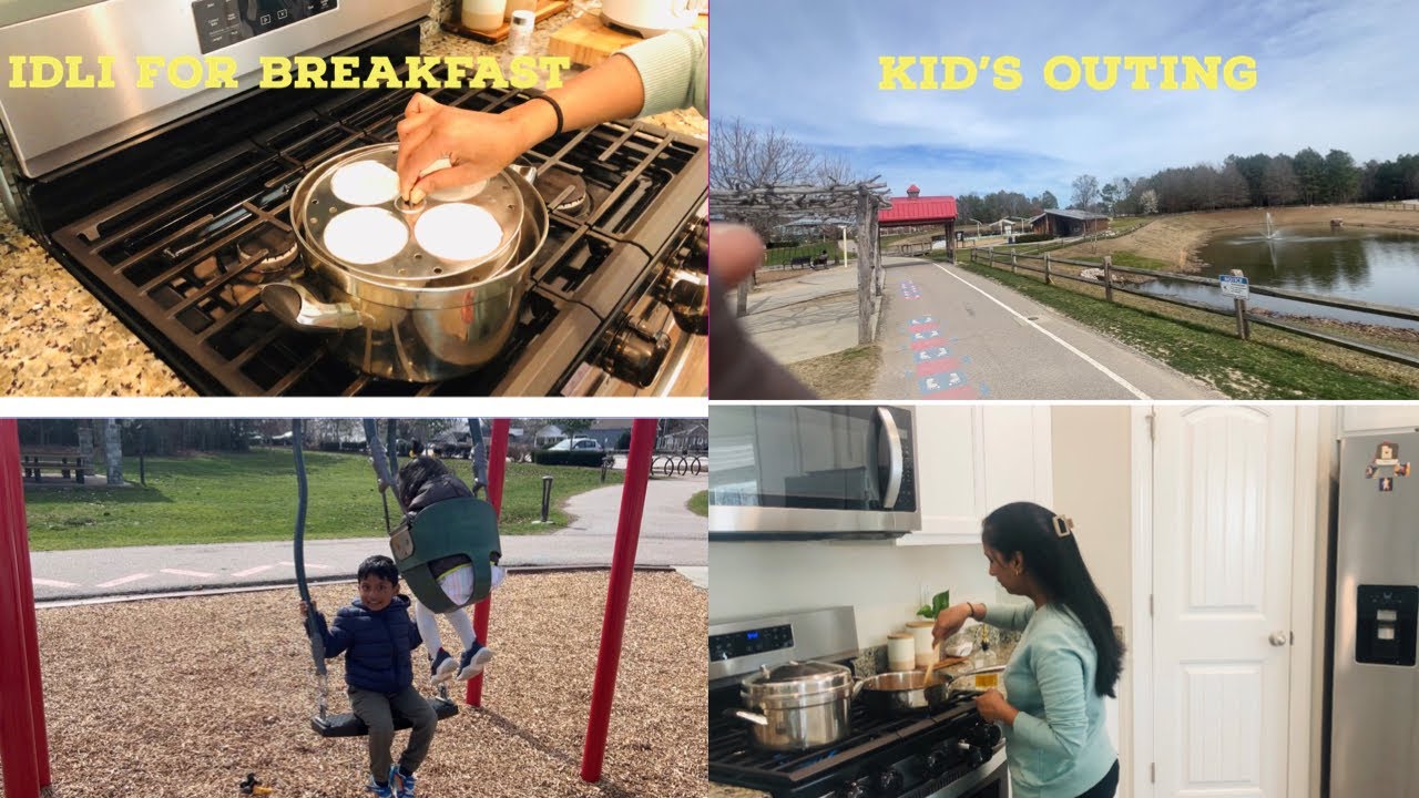 Kids Outing || Kiki First Time in Swing || Indian Mom in Usa Vlog - YouTube