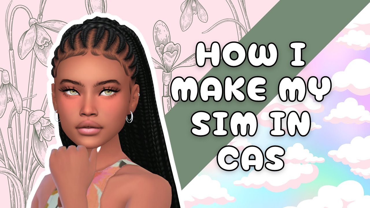 HOW I CREATE MY SIMS IN CAS WITH CC + Lookbook Links | The Sims 4 - YouTube