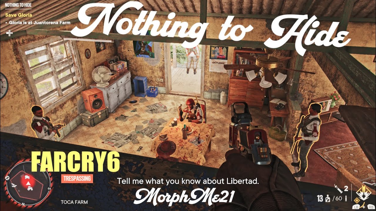 Nothing to Hide👉 save Petra & Gloria (Far Cry 6) part 54 - YouTube