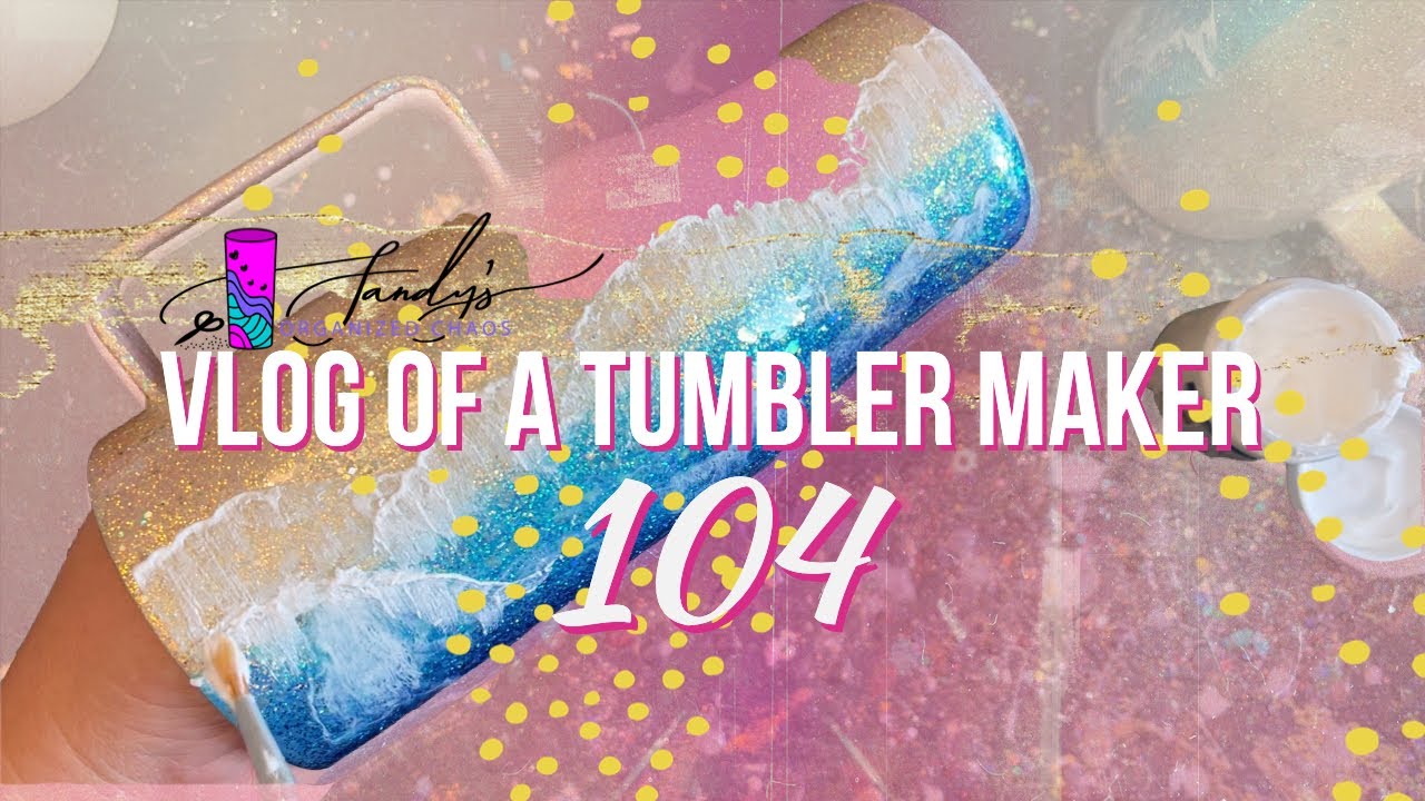 104th Vlog of a Tumbler Maker | Almost done with my split beach ...