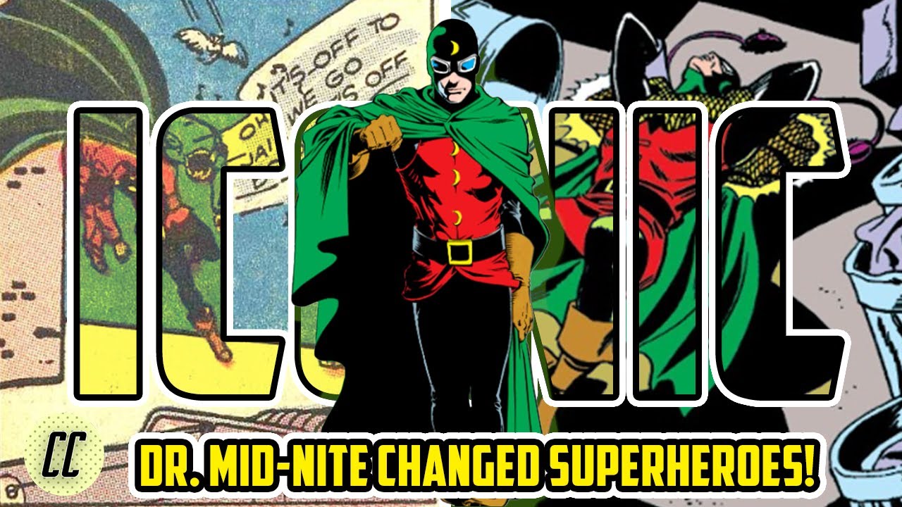 The Iconic BATMAN Inspired Origin of Dr. Mid-Nite | Comics' First Blind ...